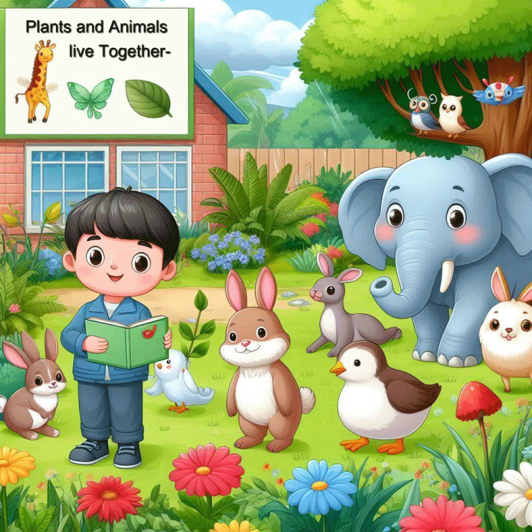 Plants And Animals Live Together - Complete Guide For Class 3 EVS ...