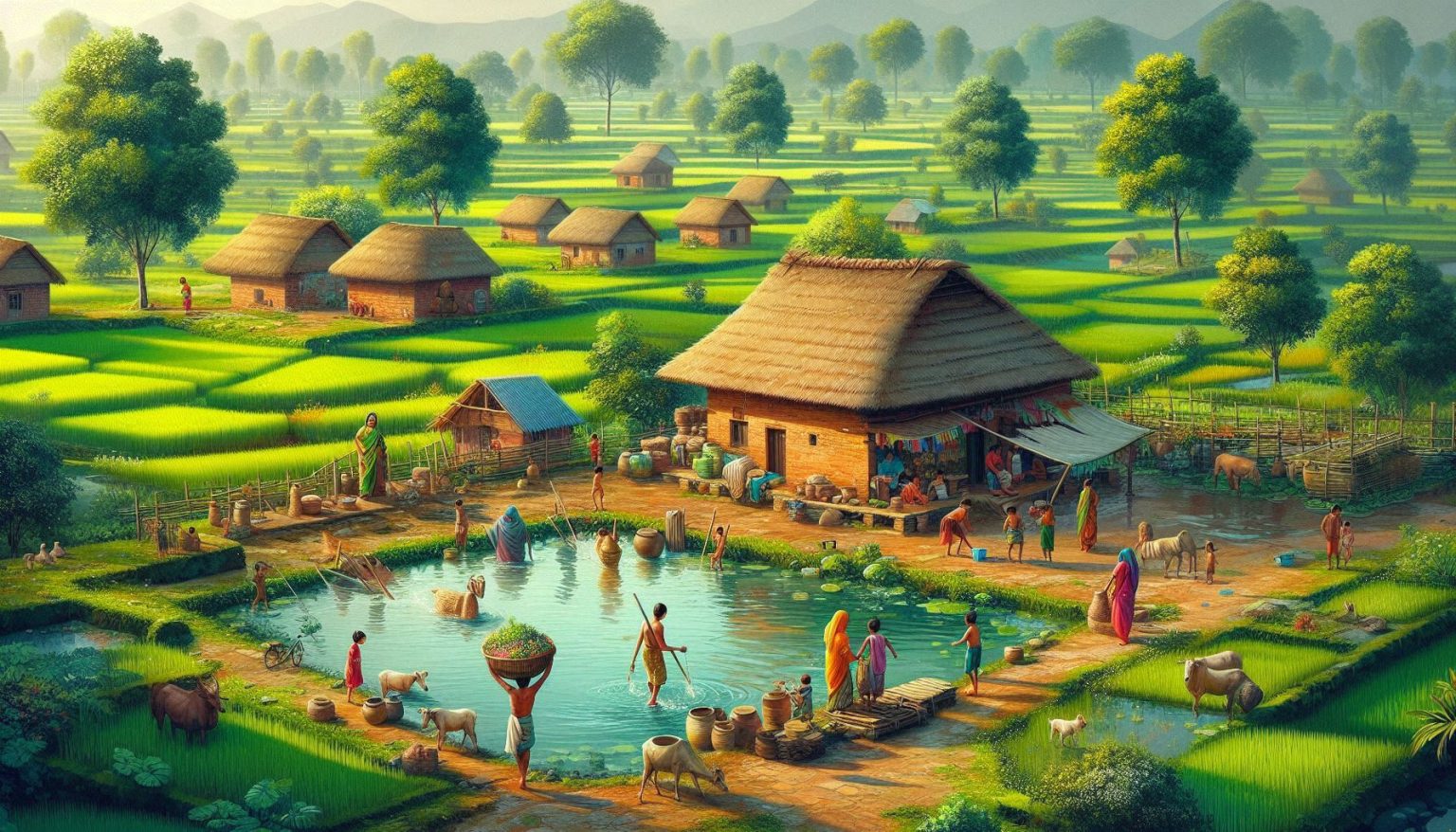 The Story of Village Palampur - Complete Guide For Class 9 Economics ...