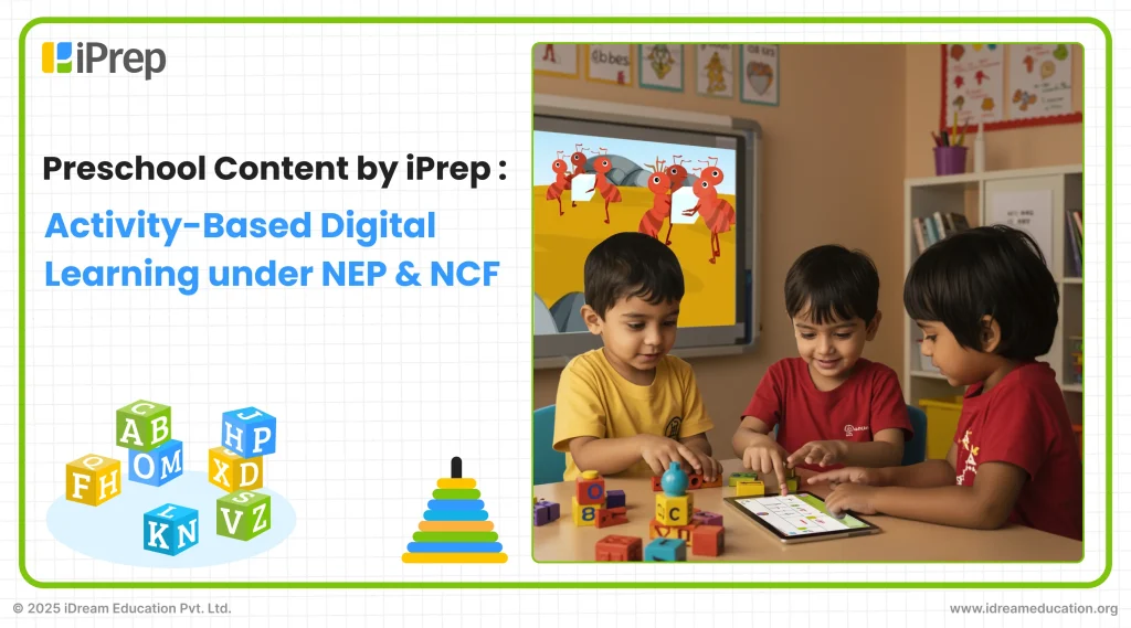 Preschool Content by iPrep : Activity-Based Digital Learning under NEP & NCF - iPrep